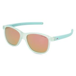 Julbo J5591116 TURN 2 | Kinder-Sonnenbrille | Fassung: Vollrand, Oval, Kunststoff, Gr&uuml;n Hell | Glasfarbe: Braun
