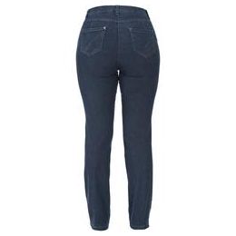 Stretch-Hose KjBRAND "Betty", Damen, Gr. 48, N-Gr, blau (denim stone), Denim/Jeans, Obermaterial: 78% Baumwolle, 18% Polyester, 4% Elasthan, gerade lang, Hosen, super Stretch