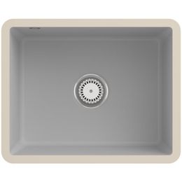 Villeroy & Boch Villeroy und Boch Unterbausp&uuml;le 331001SM mit Ablaufgarnitur und Handbet&auml;tigung, Steam