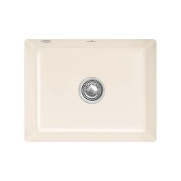 Villeroy & Boch Villeroy und Boch Unterbausp&uuml;le 331002FU mit Ablaufgarnitur und Excenterbet&auml;tigung, Ivory