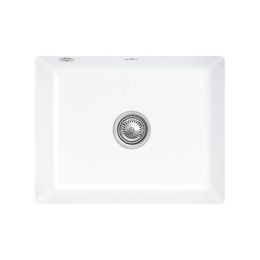 Villeroy & Boch Villeroy und Boch Unterbausp&uuml;le 331002KG mit Ablaufgarnitur und Excenterbet&auml;tigung, Snow White