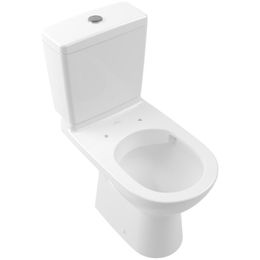 Villeroy & Boch Villeroy und Boch O.novo Stand-Tiefsp&uuml;l-WC 5661R001 36 x 67 cm, Abgang waagerecht, f&uuml;r Kombination, wei&szlig;