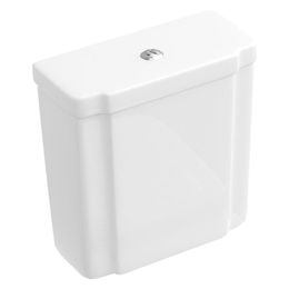 Villeroy & Boch Villeroy & Boch Sp&uuml;lkasten Hommage weiss Ceramicplus, mit Duo-Spartaste