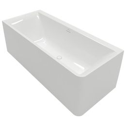 Villeroy & Boch Villeroy und Boch Subway 3.0 Vorwand-Badewanne Q180SBW9CL00V01 180x80cm, links, Quaryl, wei&szlig;