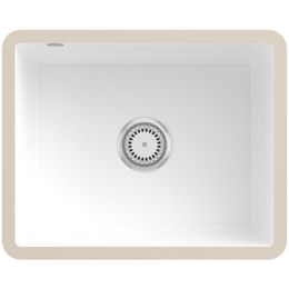 Villeroy & Boch Villeroy und Boch Unterbausp&uuml;le 331001R1 mit Ablaufgarnitur und Handbet&auml;tigung, wei&szlig;