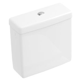 Villeroy & Boch Villeroy & Boch Sp&uuml;lkasten weiss Ceramicplus, Innengarnitur mit Duo-Spartaste