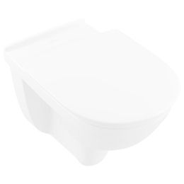 Villeroy & Boch Villeroy und Boch Vicare Universal Wand-WC-Combi-Pack 46957601 Tiefsp&uuml;ler, wandh&auml;ngend, Abgang waagerecht