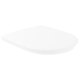Villeroy & Boch Villeroy und Boch ViCare WC-Sitz 9M676101 Befestigung von unten, Scharniere Edelstahl, wei&szlig;