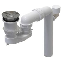 Villeroy & Boch Villeroy und Boch Ab- und &Uuml;berlaufgarnitur U90953061 verchromt, ohne &Uuml;berlauf