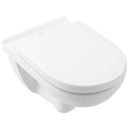 Villeroy & Boch Villeroy & Boch O.NOVO Combi Pack 5660D301 wei&szlig;, mit WC, WC-Sitz, WC-Element, Dr&uuml;ckerplatte