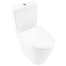 Villeroy & Boch Villeroy & Boch WC-Sitz Subway Slimseat 9M65S101 wei&szlig;, mit Quick Release und Softclose