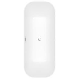 Villeroy & Boch Villeroy und Boch Finion Rechteck-Freistehwanne 177FIN7A1BCV3RW 170 x 70 cm, Sch&uuml;rze Colour on Demand, stone white, chrom
