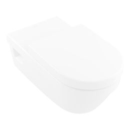 Villeroy & Boch Villeroy und Boch Vicare Universal Wand-WC-Combi-Pack 56498101 Tiefsp&uuml;ler, wandh&auml;ngend, Abgang waagerecht