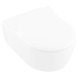 Villeroy & Boch Villeroy und Boch Avento WC-Sitz 9M87S101 wei&szlig;, Quick-Release Scharniere, Softclosing