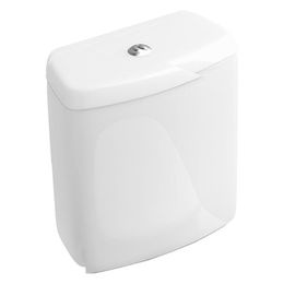 Villeroy & Boch Villeroy & Boch O.Novo Sp&uuml;lkasten 779611R1 weiss c-plus, Innengarnitur verchromt