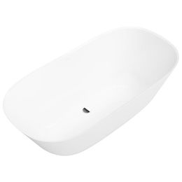 Villeroy & Boch Villeroy und Boch Theano Badewanne Q155ANH7F200VRW 155 x 75 cm, freistehend, stone white