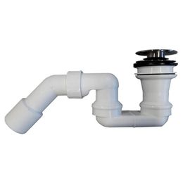 Villeroy & Boch Villeroy und Boch Theano Push-to-Open Ventil U90952061 verchromt, ohne &Uuml;berlauffunktion