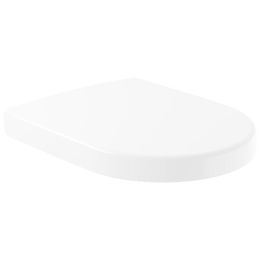 Villeroy & Boch Villeroy & Boch Subway 9M55Q101 WC Sitz Scharniere Edelstahl, wei&szlig;, mit Quick Release