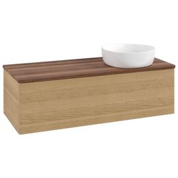 Villeroy & Boch Villeroy & Boch Antao Waschtischunterschrank 1200x360x500mm L34112HN mit Beleuchtung mit Struktur FK/AP: HN/2