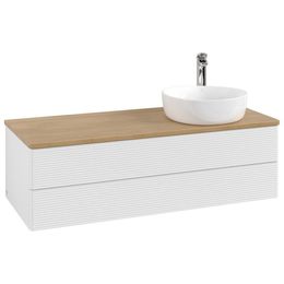 Villeroy & Boch Villeroy & Boch Antao Waschtischunterschrank 1200x360x500mm L23151GF mit Beleuchtung mit Struktur FK/AP: GF/1