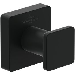 Villeroy & Boch Villeroy und Boch Elements Striking Handtuchhaken TVA152011000K5 matt black, 45x45x44mm