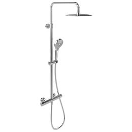 Villeroy & Boch Villeroy & Boch Verve Showers Duschsystem TVS10900500061 Thermostat, mit Umsteller, 3-strahlig, Wandmontage, chrom
