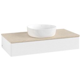 Villeroy & Boch Villeroy & Boch Antao Waschtischunterschrank 1000x190x500mm L09113MT mit Beleuchtung mit Struktur FK/AP: MT/3
