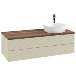 Villeroy & Boch Villeroy & Boch Antao Waschtischunterschrank 1200x360x500mm L23152HJ mit Beleuchtung mit Struktur FK/AP: HJ/2