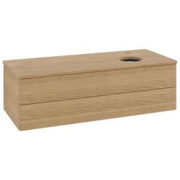 Villeroy & Boch Villeroy & Boch Antao Waschtischunterschrank 1200x360x500mm L23151HN mit Beleuchtung mit Struktur FK/AP: HN/1