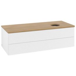 Villeroy & Boch Villeroy & Boch Antao Waschtischunterschrank 1200x360x500mm L23111MT mit Beleuchtung mit Struktur FK/AP: MT/1