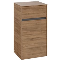 Villeroy & Boch Villeroy und Boch Collaro Seitenschrank C03200RH 40,4x74,8x34,9cm, Anschlag links, Kansas Oak