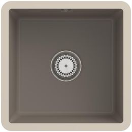 Villeroy & Boch Villeroy und Boch Unterbausp&uuml;le 332501TR mit Ablaufgarnitur und Handbet&auml;tigung, Timber