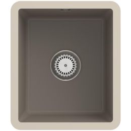 Villeroy & Boch Villeroy und Boch Unterbausp&uuml;le 332402TR mit Ablaufgarnitur und Excenterbet&auml;tigung, Timber