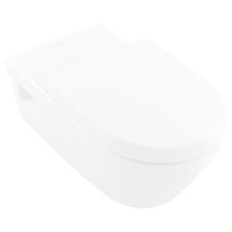 Villeroy & Boch Villeroy und Boch ViCare Wand-Tiefsp&uuml;l-WC 5649R0R1 wei&szlig; C-plus, DirectFlush, Abgang waagerecht