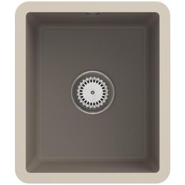 Villeroy & Boch Villeroy und Boch Unterbausp&uuml;le 332401TR mit Ablaufgarnitur und Handbet&auml;tigung, Timber