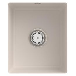 Villeroy & Boch Villeroy und Boch Unterbausp&uuml;le 332401KR mit Ablaufgarnitur und Handbet&auml;tigung, Crema
