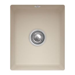 Villeroy & Boch Villeroy und Boch Unterbausp&uuml;le 332402AM mit Ablaufgarnitur und Exzenterbet&auml;tigung, Almond
