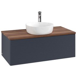 Villeroy & Boch Villeroy & Boch Antao Waschtischunterschrank 1000x360x500mm L31152HG mit Beleuchtung mit Struktur FK/AP: HG/2