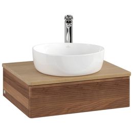Villeroy & Boch Villeroy & Boch Antao Waschtischunterschrank 600x190x500mm L07151HM mit Beleuchtung mit Struktur FK/AP: HM/1