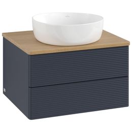 Villeroy & Boch Villeroy & Boch Antao Waschtischunterschrank 600x360x500mm L18111HG mit Beleuchtung mit Struktur FK/AP: HG/1