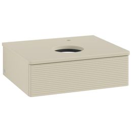 Villeroy & Boch Villeroy & Boch Antao Waschtischunterschrank 600x190x500mm L07150HJ mit Beleuchtung mit Struktur FK/AP: HJ/0