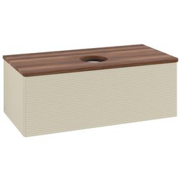 Villeroy & Boch Villeroy & Boch Antao Waschtischunterschrank 1000x360x500mm L31112HJ mit Beleuchtung mit Struktur FK/AP: HJ/2