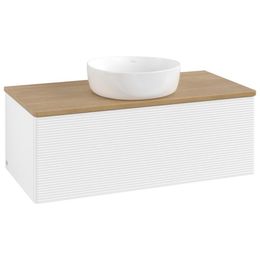 Villeroy & Boch Villeroy & Boch Antao Waschtischunterschrank 1000x360x500mm L31111MT mit Beleuchtung mit Struktur FK/AP: MT/1