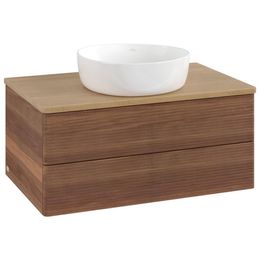 Villeroy & Boch Villeroy & Boch Antao Waschtischunterschrank 800x360x500mm L19111HM mit Beleuchtung mit Struktur FK/AP: HM/1