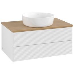Villeroy & Boch Villeroy & Boch Antao Waschtischunterschrank 800x360x500mm L19111GF mit Beleuchtung mit Struktur FK/AP: GF/1