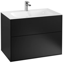 Villeroy & Boch Villeroy & Boch Finion Unterschrank F01000PD 79,6x59,1x49,8cm, Black matt lacquer