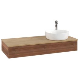 Villeroy & Boch Villeroy & Boch Antao Waschtischunterschrank 1200x190x500mm L12151HM mit Beleuchtung mit Struktur FK/AP: HM/1