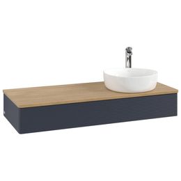 Villeroy & Boch Villeroy & Boch Antao Waschtischunterschrank 1200x190x500mm L12151HG mit Beleuchtung mit Struktur FK/AP: HG/1