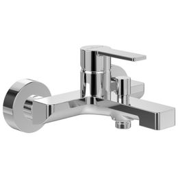 Villeroy & Boch Villeroy und Boch Architectura Einhebel-Badewannenarmatur TVT10300200061 Wandmontage, chrom