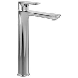 Villeroy & Boch Villeroy und Boch O.novo Einhebel-Waschtischarmatur TVW10410511061 erh&ouml;ht, mit Push-Open-Ablaufgarnitur, chrom